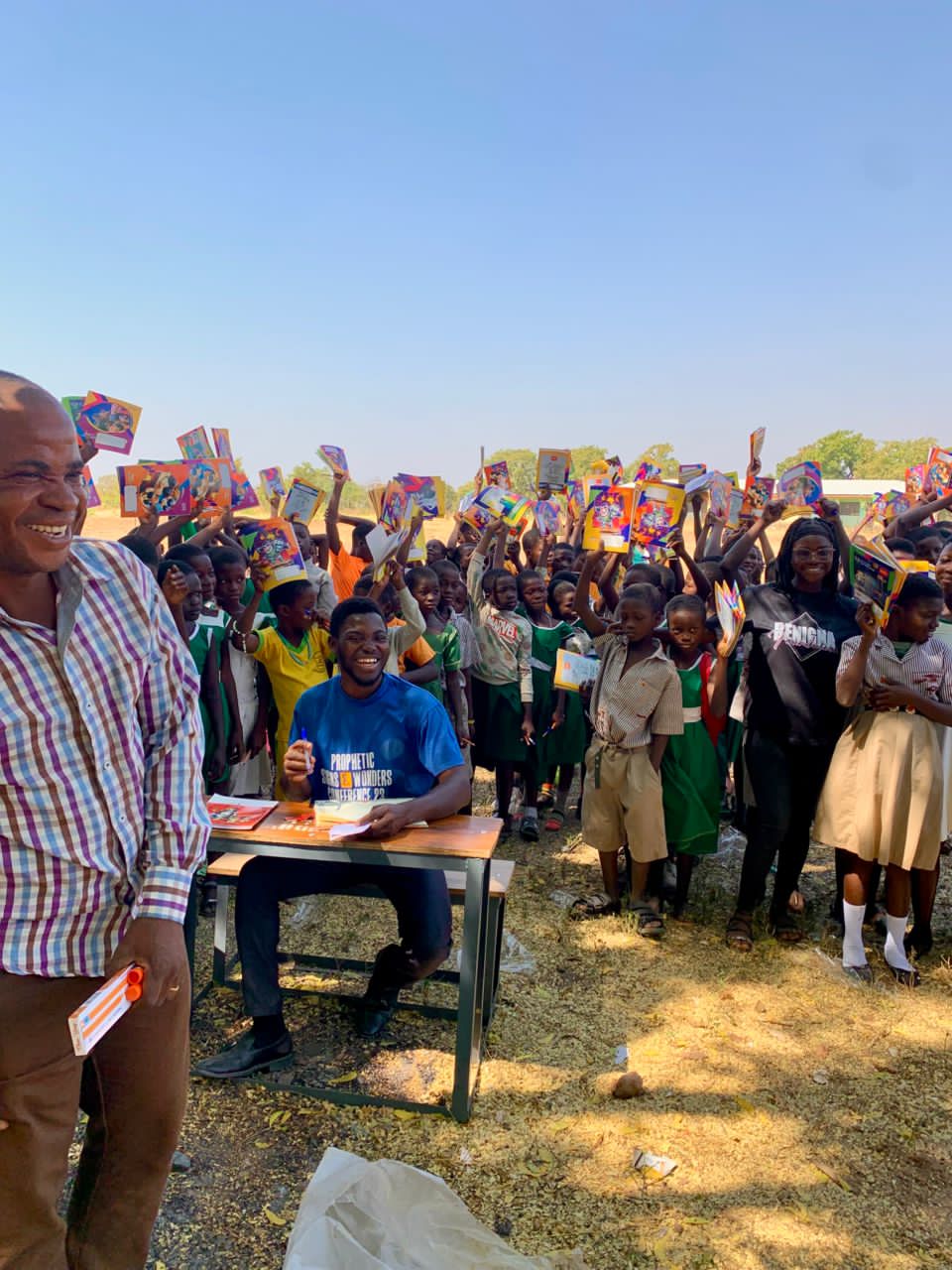 Two NGOs donate learning materials to Yarikoi basic schools. - Yagbon ...