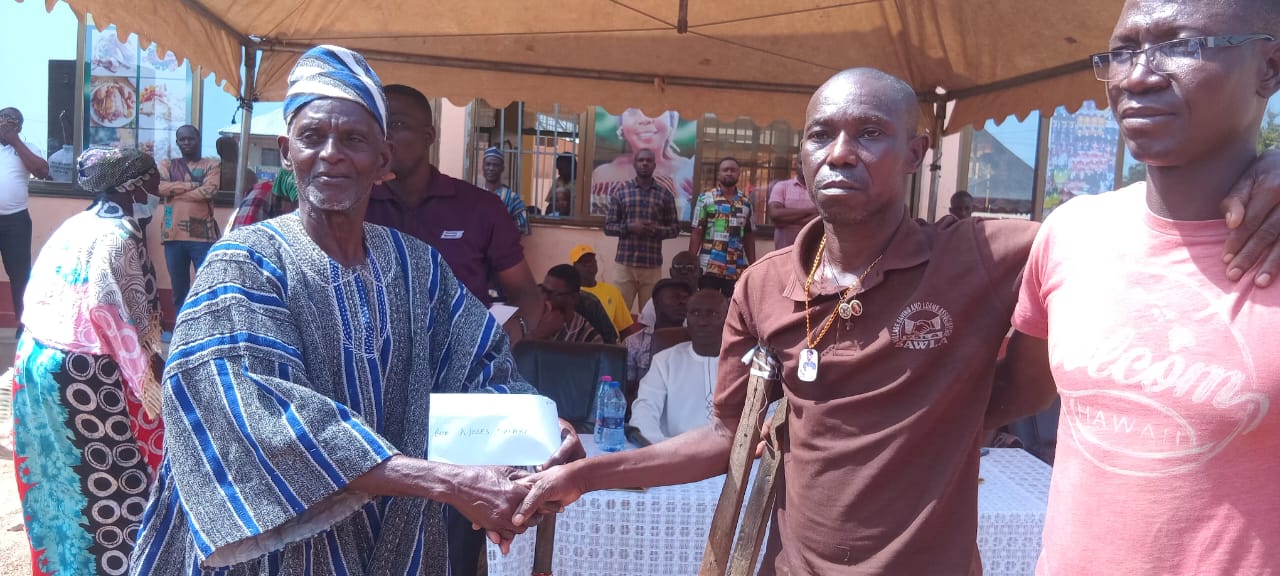 Sawla -Tuna Kalba District Assembly supports PWDs. - Yagbon Radio Online